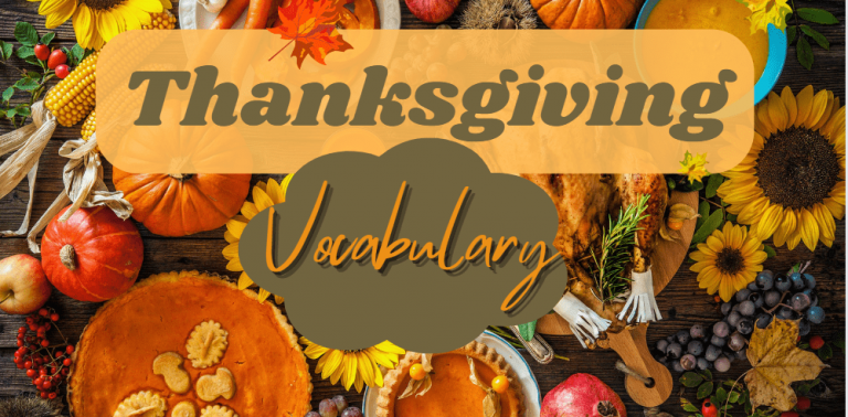 Vocabulario de Thanksgiving - English4Future