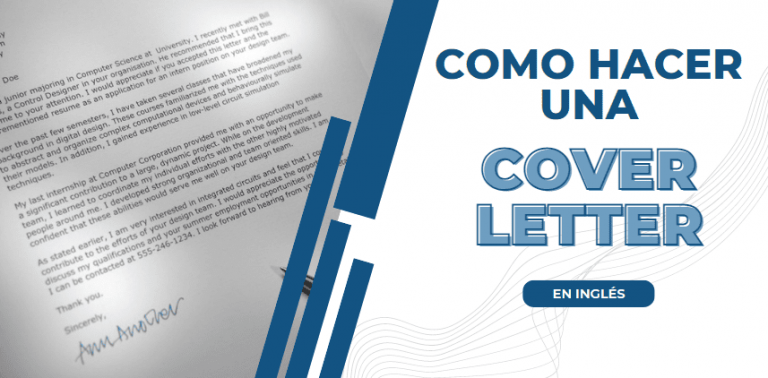 Cómo hacer una cover letter en inglés. - English4Future