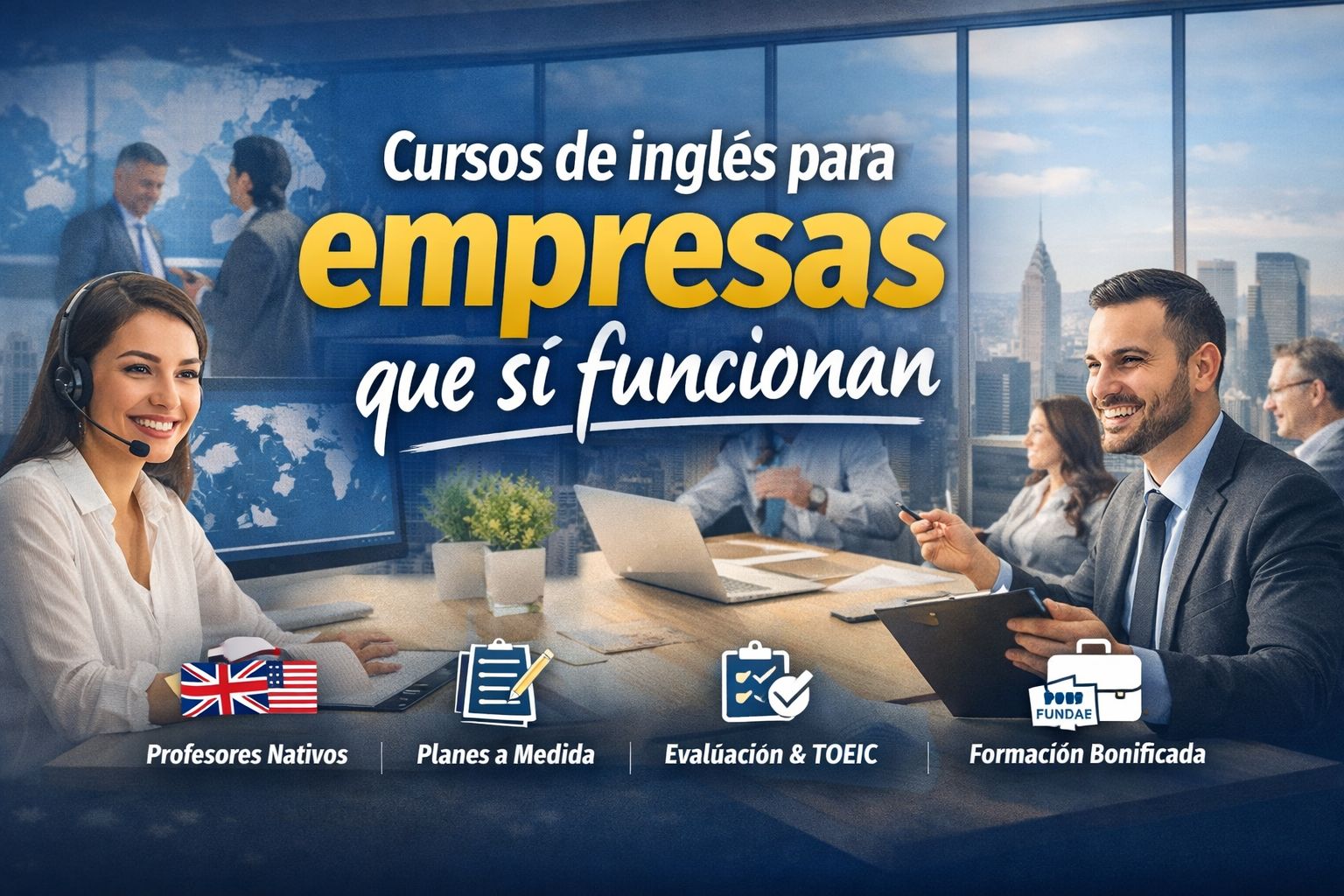 Cursos de inglés para empresas que sí funcionan - English4Future